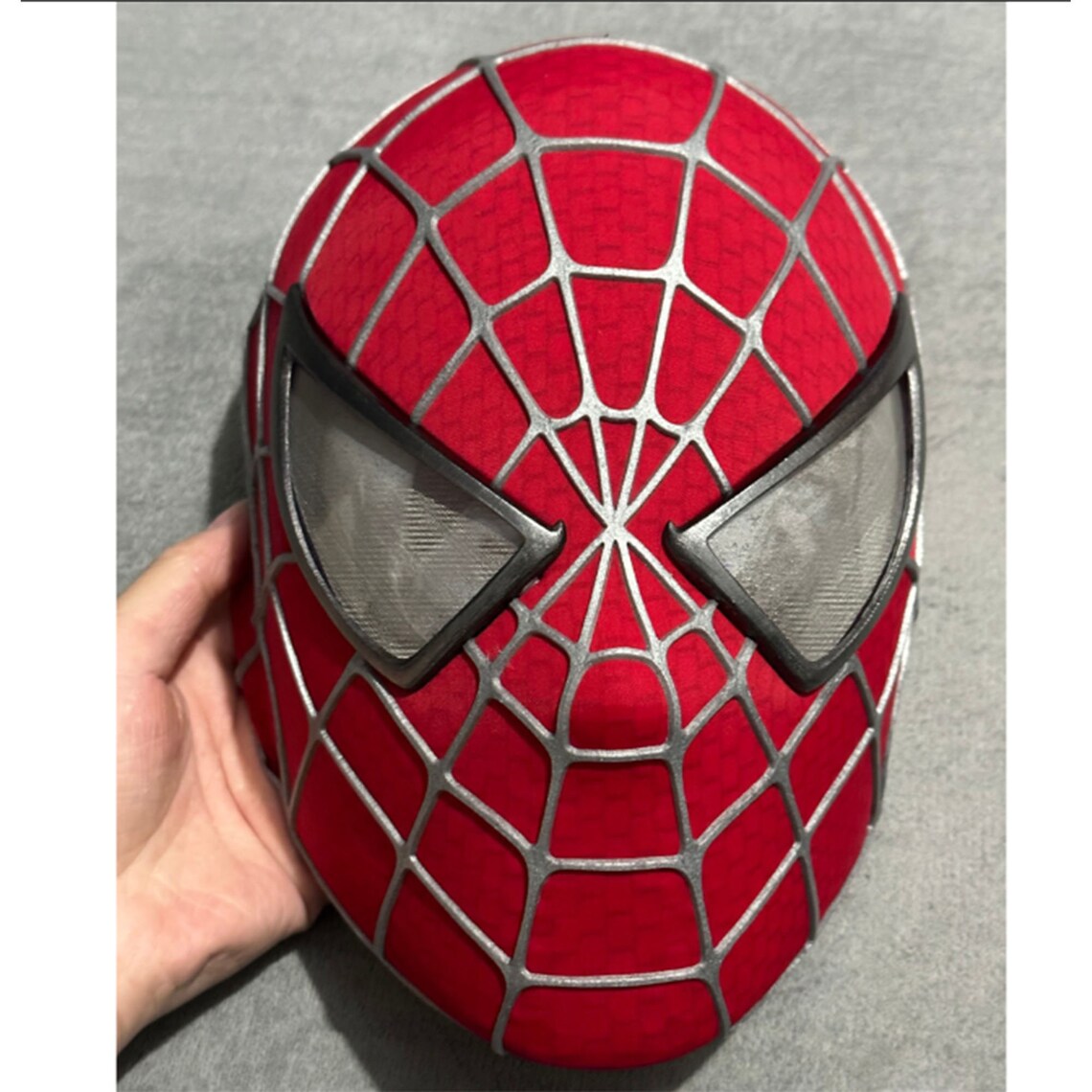 Sam Raimi Spiderman Maskcosplay Spiderman Mask Adult Etsy
