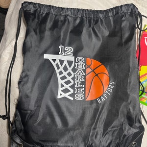 Personalized Drawstring Bags for Sports Player/team. - Etsy