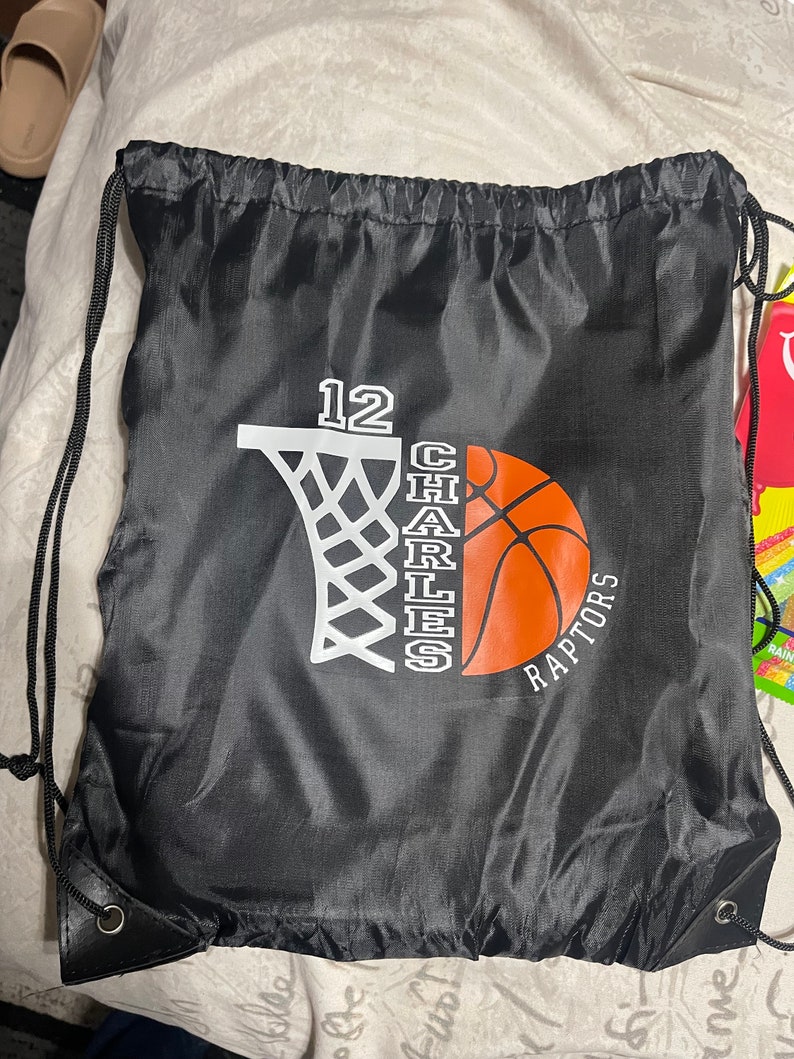 Personalized Drawstring Bags for Sports Player/team. - Etsy
