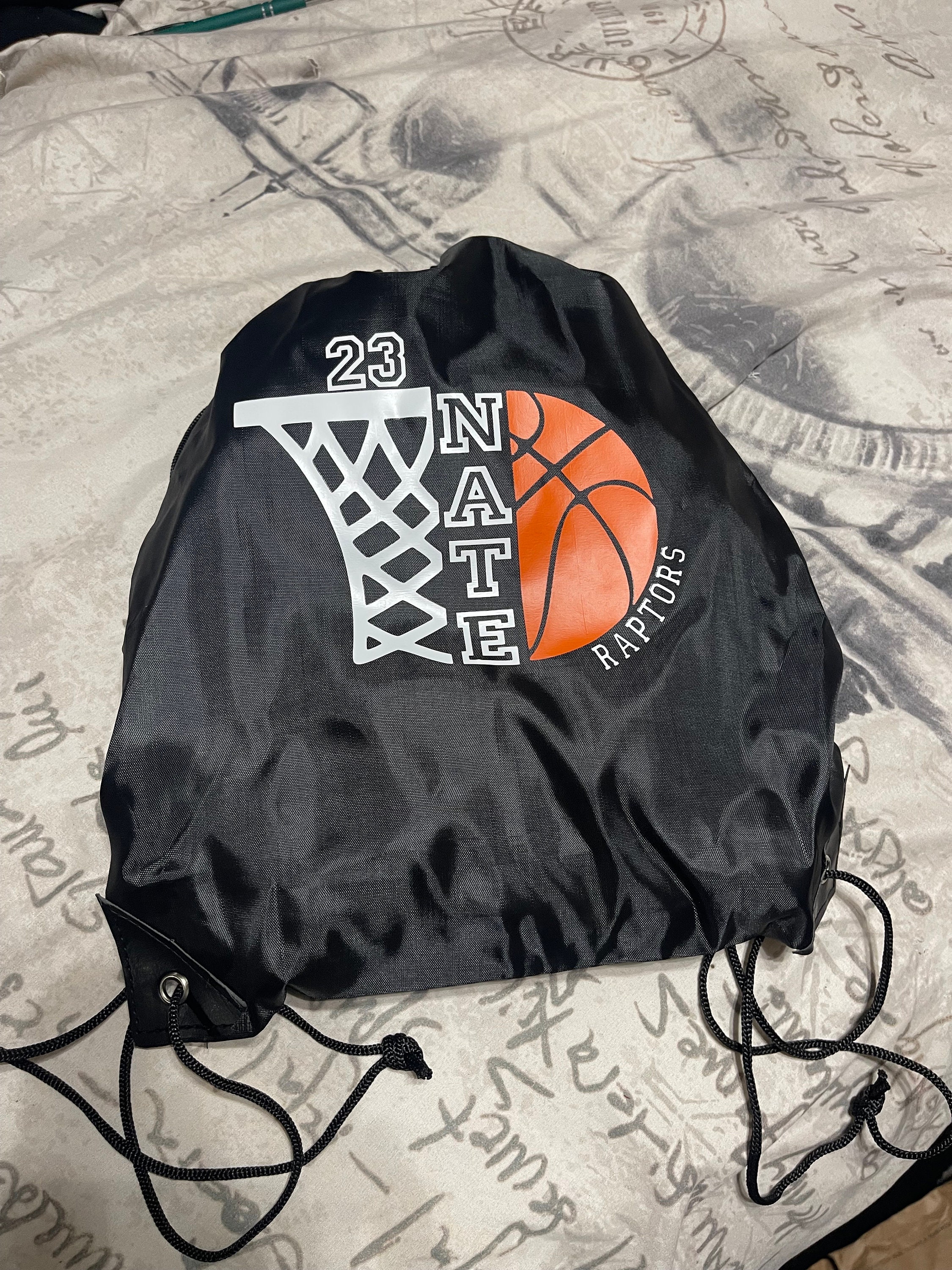Personalized Drawstring Bags for Sports Player/team. - Etsy