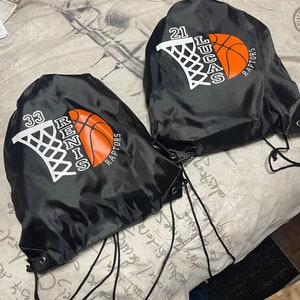 Personalized Drawstring Bags for Sports Player/team. - Etsy