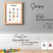 Shapes Poster & Flashcards Educational Wall Art Nursery - Etsy