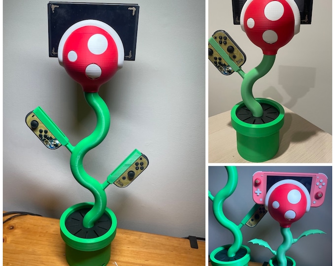 Mario Piranha Plant - Super Mario Brothers Plant - Sewer Plant - Mario ...