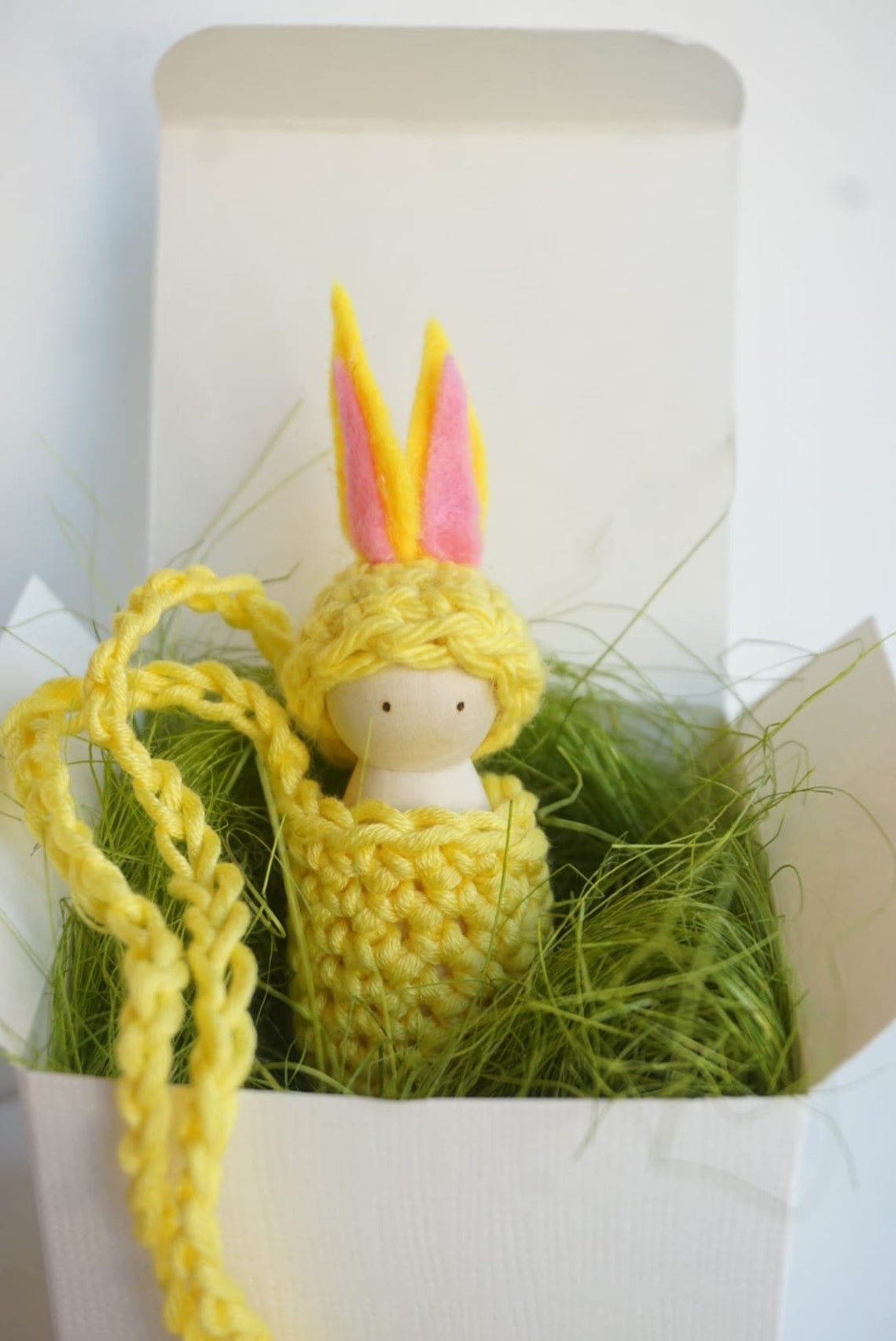 Waldorf Easter Bunny Waldorf Easter Gift Waldorf Birthday Ring Waldorf Easter Decor Waldorf Toys ...