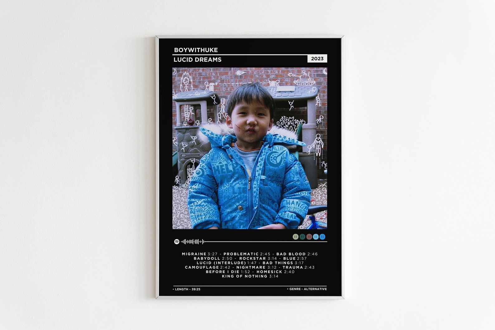 Boywithuke Lucid Dreams Album Poster / Album Cover Poster / Music Gift ...