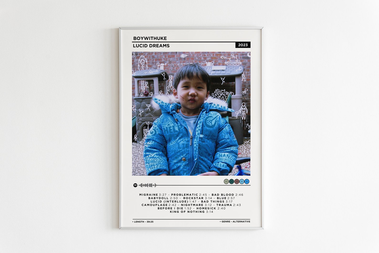 Boywithuke Lucid Dreams Album Poster / Album Cover Poster / Music Gift ...