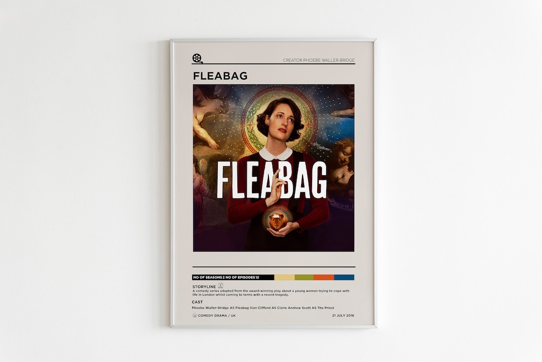 Fleabag Tv Series Poster / Tv Show Print / Tv Series Gifts / - Etsy