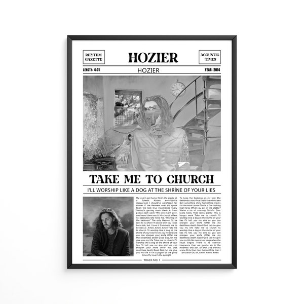 Hozier Poster - Etsy