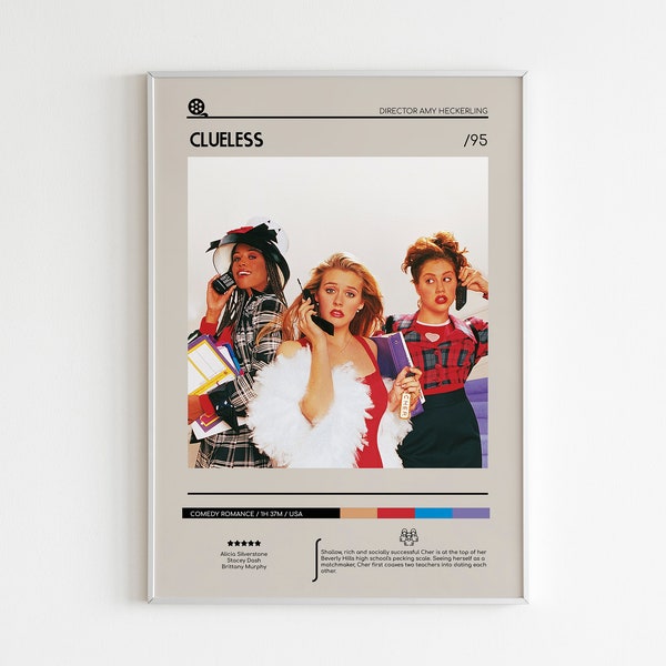 Clueless Poster - Etsy