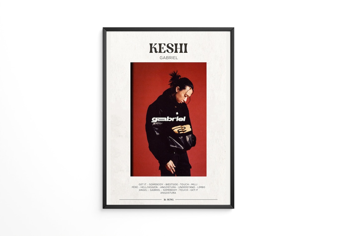 Keshi Gabriel Album Poster / Album Cover Poster / Music Gift / Music ...