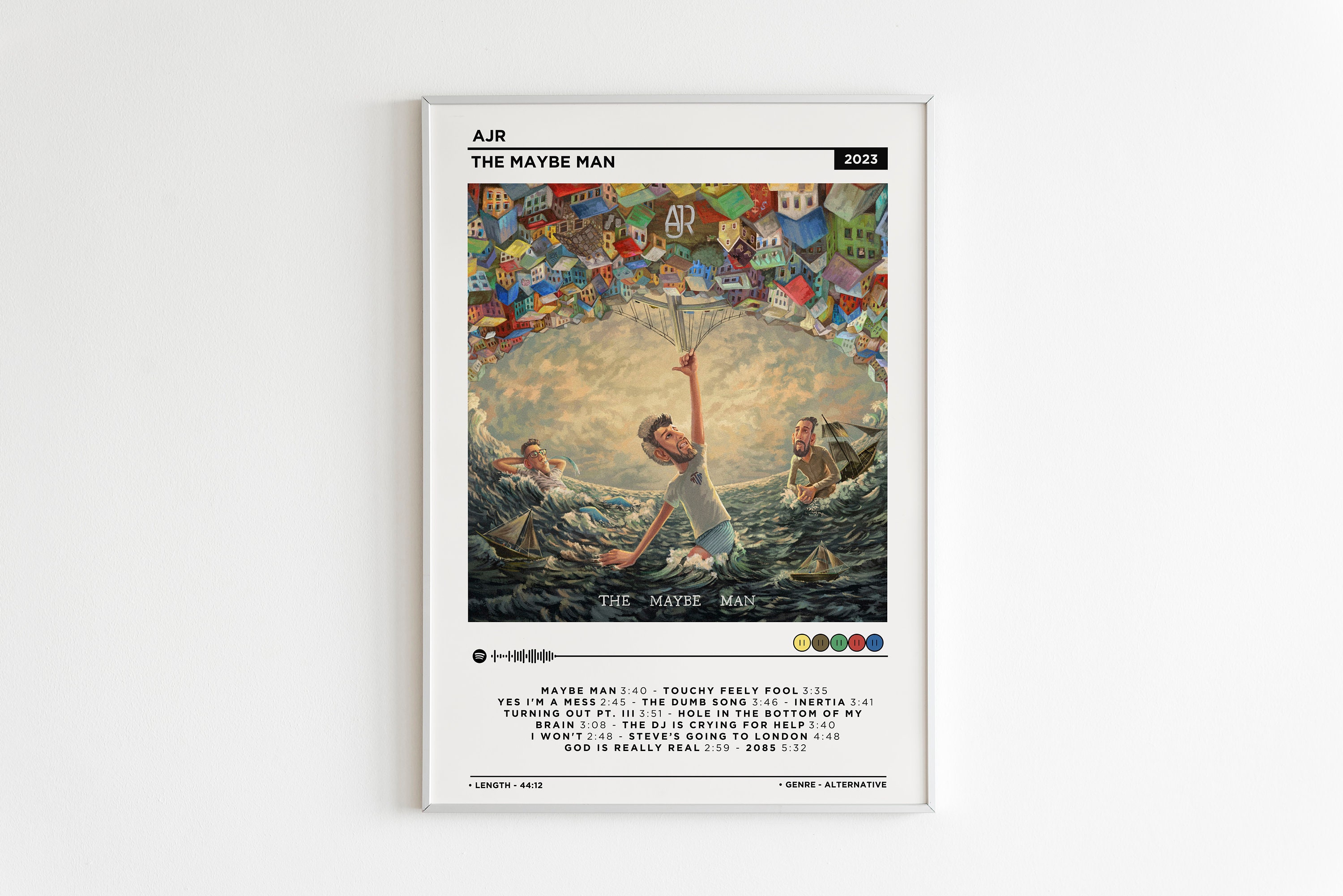 Poster Banda AJR Album AJR The Maybe Man Tour 2024 vendido por Sleeping ...