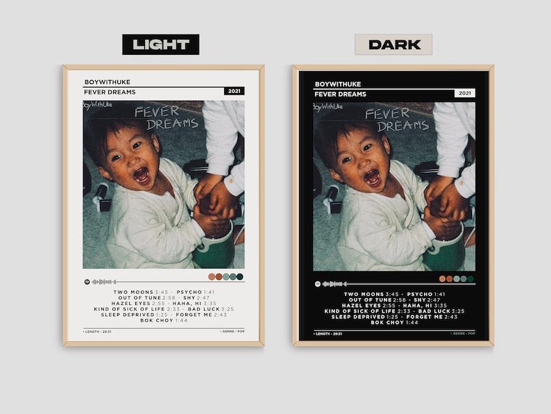 Boywithuke Melatonin Dreams, Serotonin Dreams, Fever Dreams Album Set ...