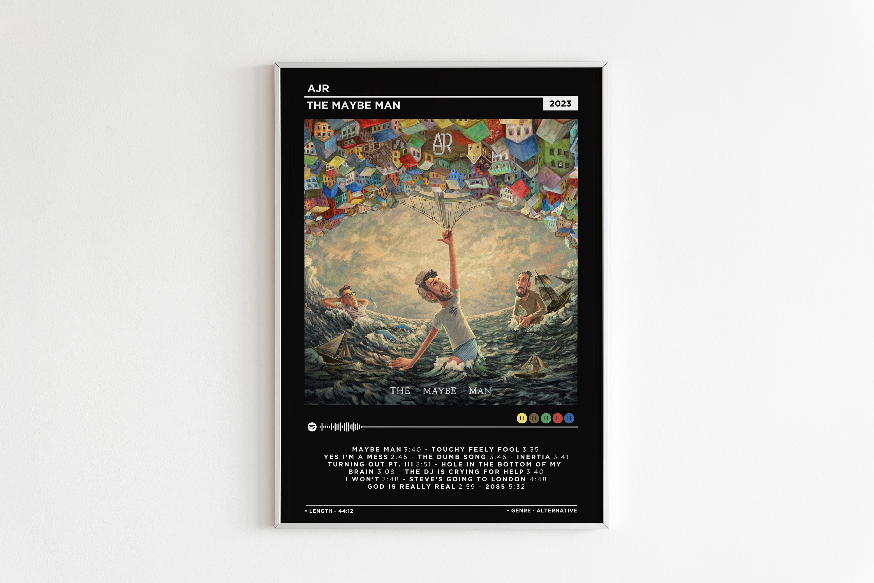 Ajr the Maybe Man Album Poster / Album Cover Poster / Music Gift ...