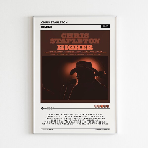 Chris Stapleton Lyrics - Etsy