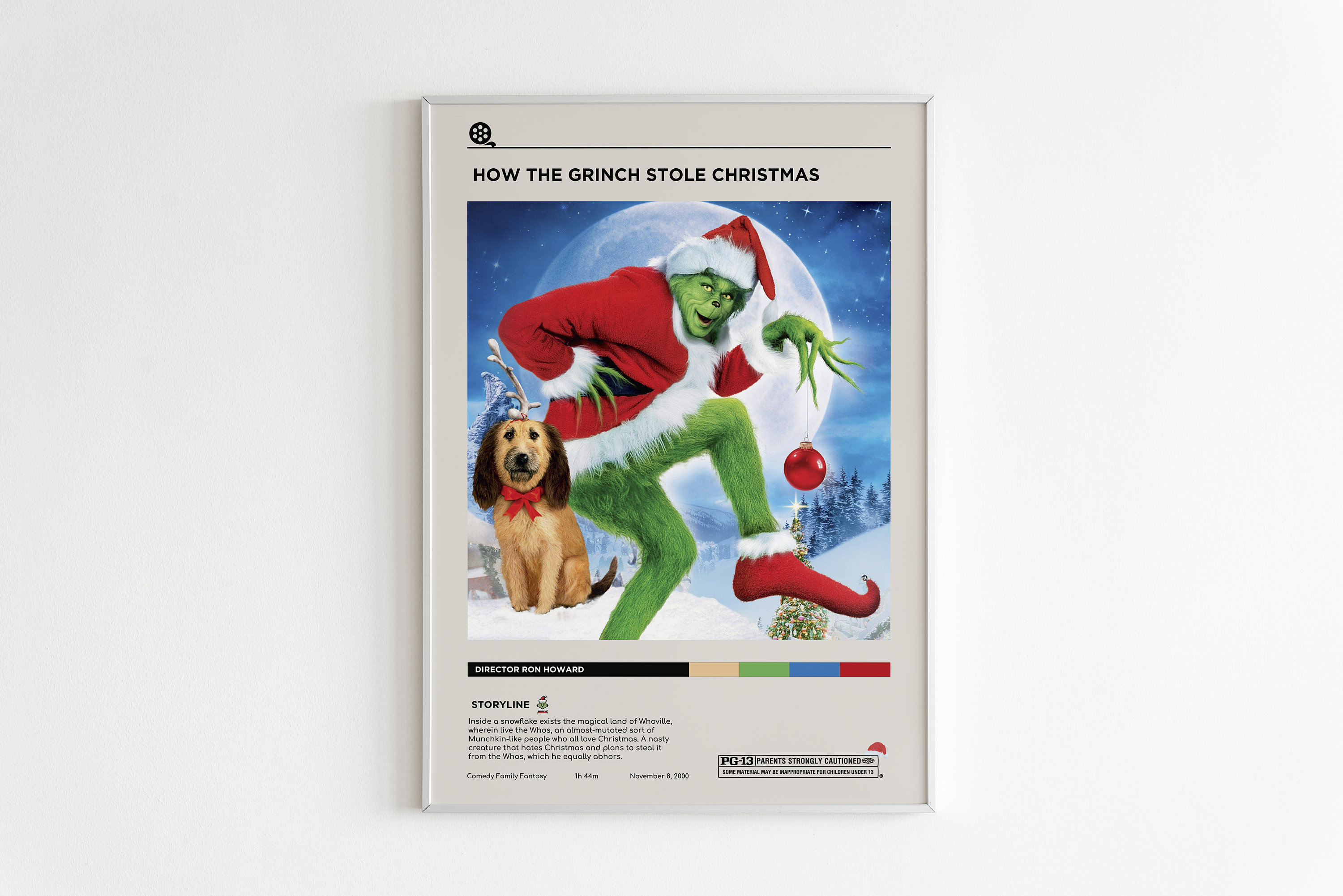 How The Grinch Stole Christmas Movie Poster