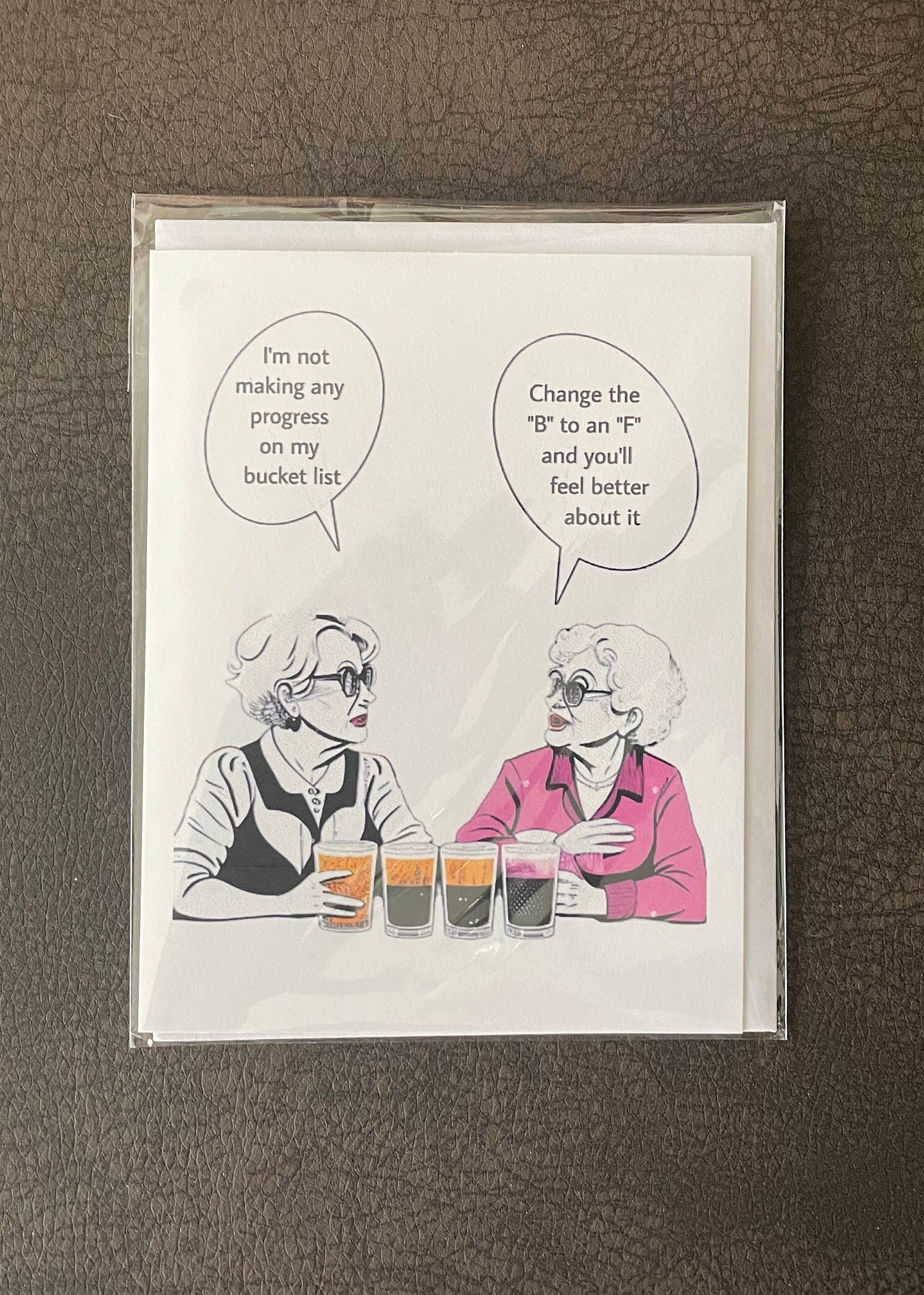 Blank Note Card / Bucket List - Etsy