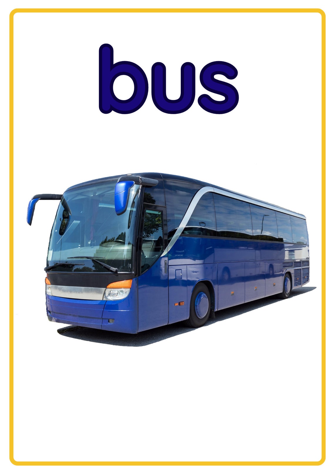 My Transport Picture Cards/flashcards for Pre-primary and - Etsy