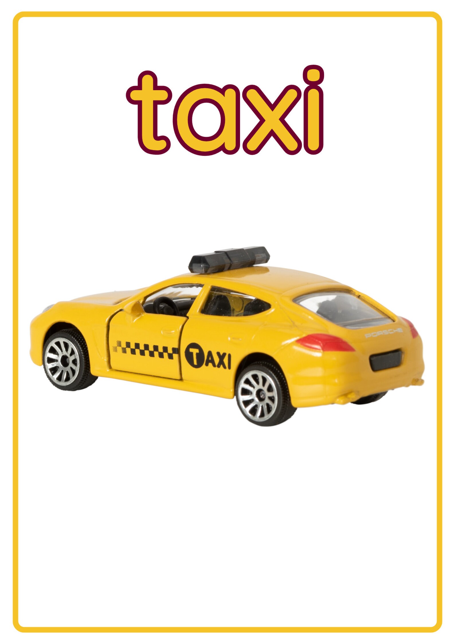 My Transport Picture Cards/flashcards for Pre-primary and - Etsy