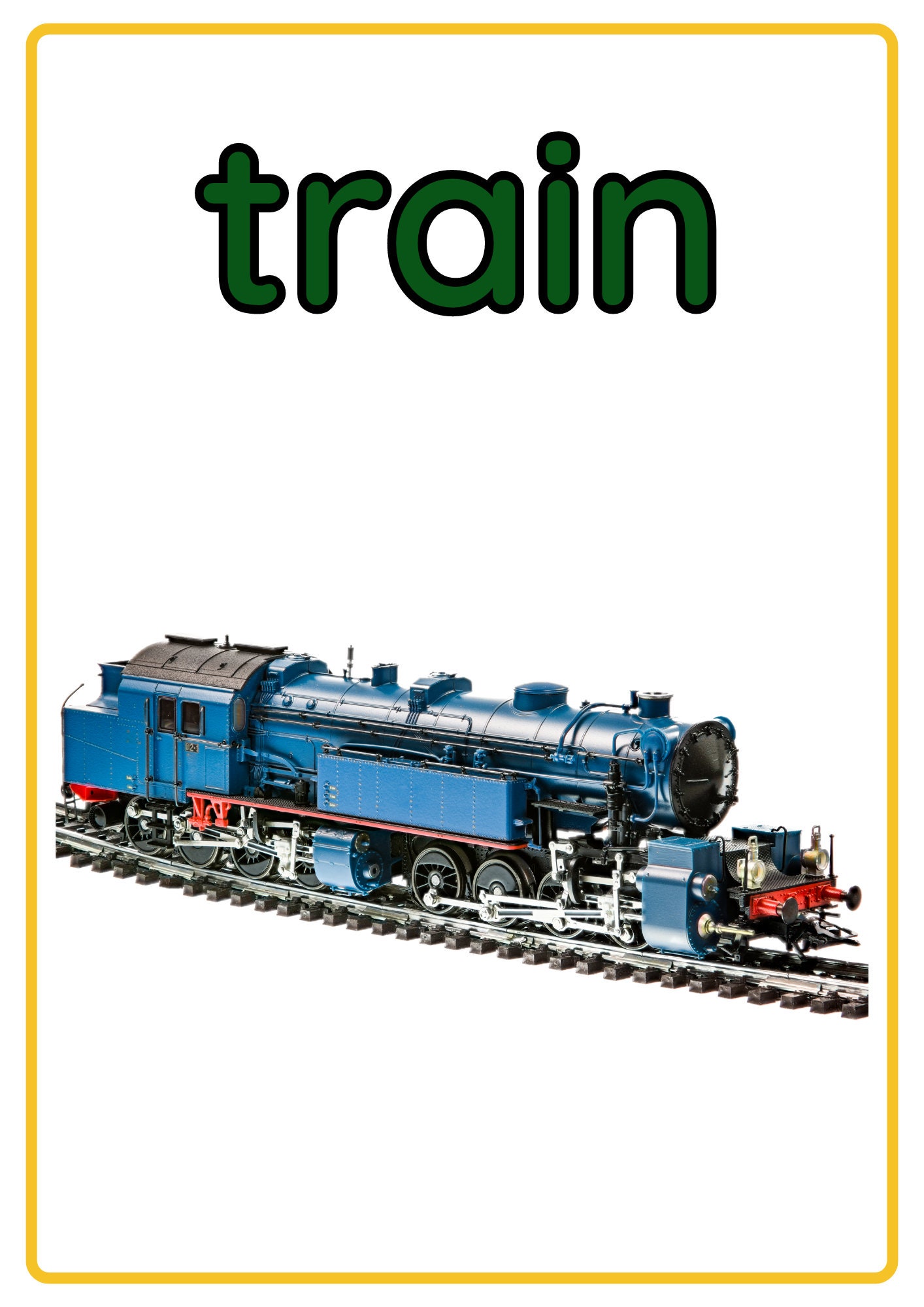 My Transport Picture Cards/flashcards for Pre-primary and - Etsy