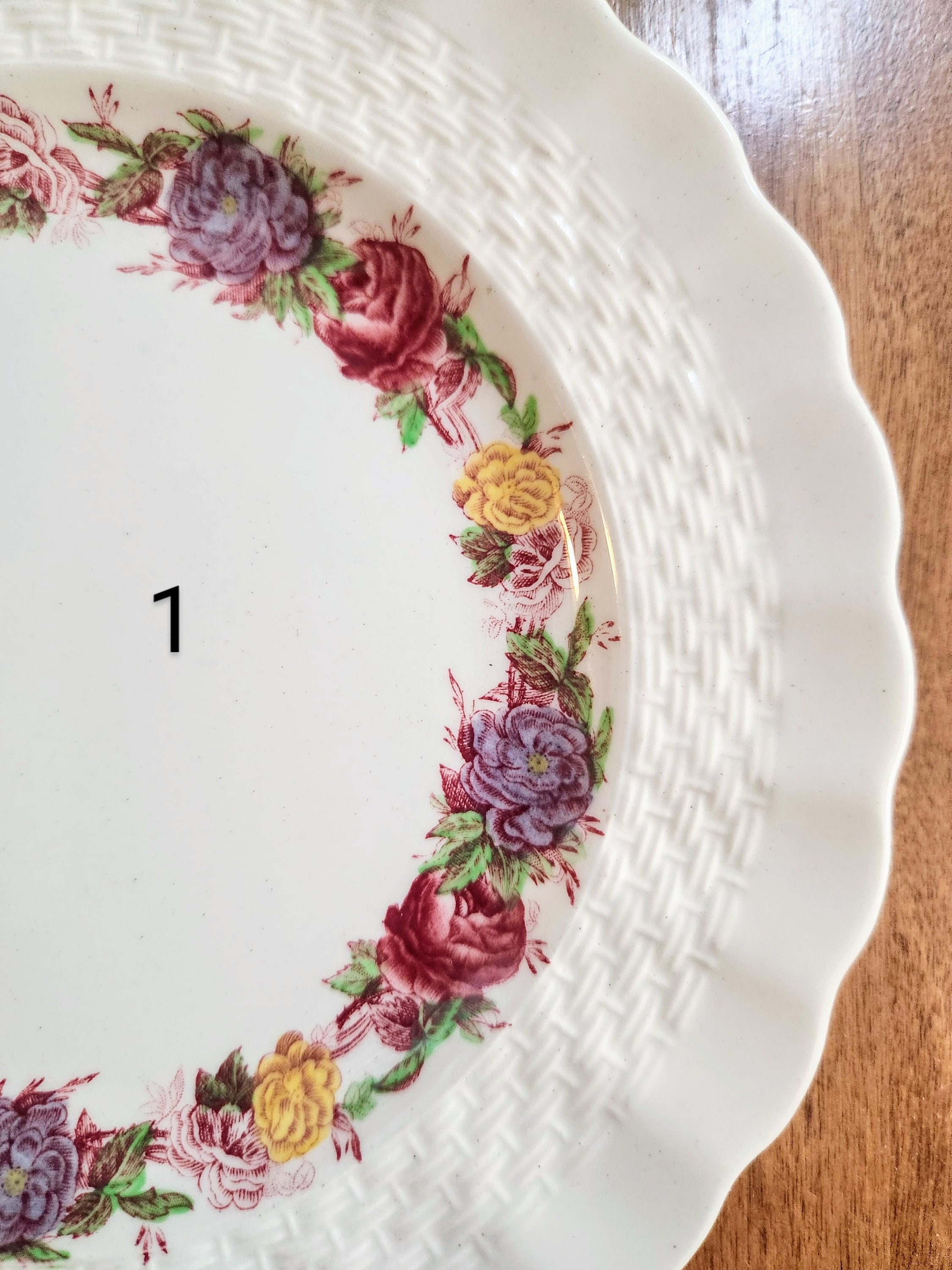 Copeland Spode Rose Briar Vintage Side Plates Set of 2 - Etsy