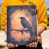 Extra Large the Raven Journal With Antique Deckle-edged Paper Premium ...