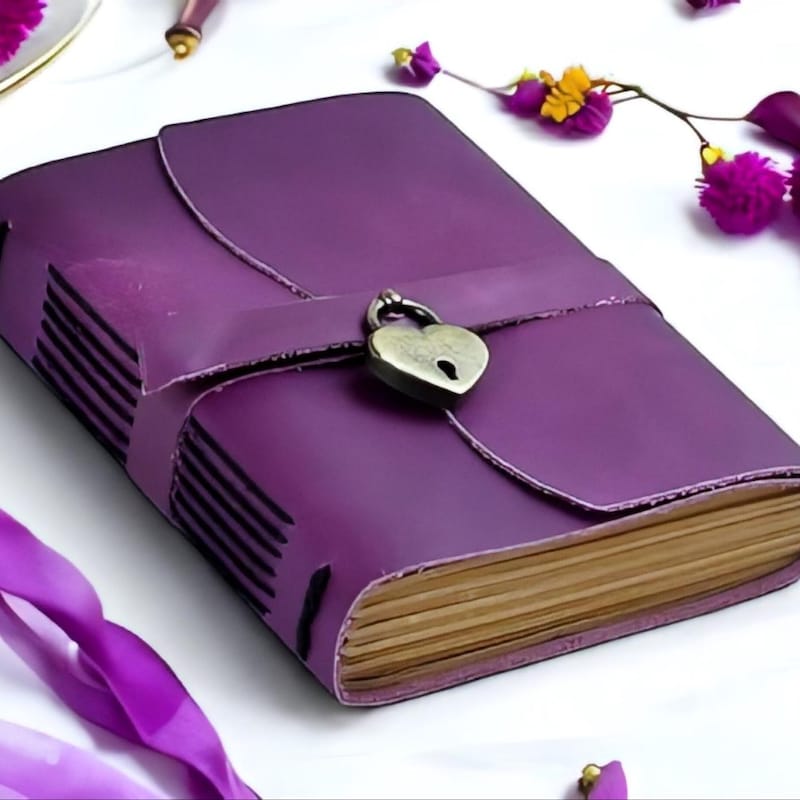 Vintage Diaries With Lock - Etsy