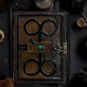 Darkhold Grimoire Book of Damned the Book of Sin Gothic Blank Spell ...