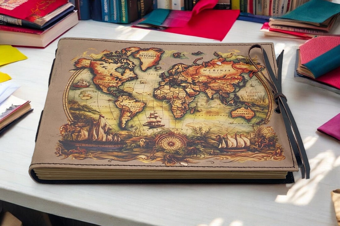 Personalized Scrapbook ,custom Photo Album ,leather Scrapbook , Our ...