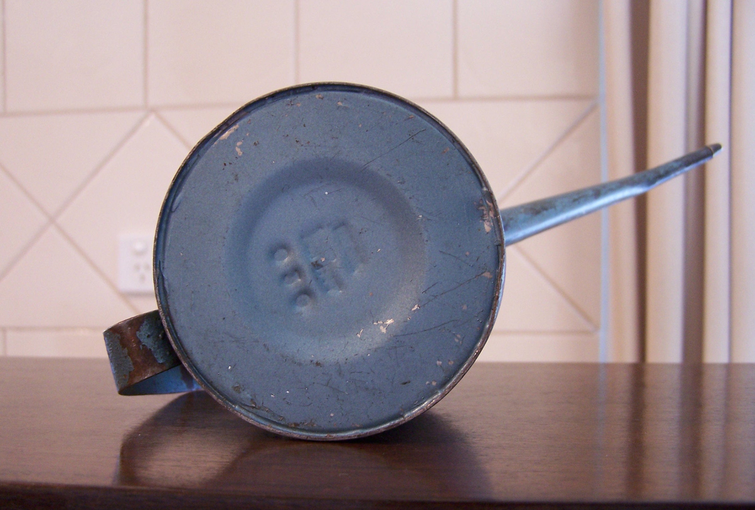 REGA Vintage Blue Oil Can Australian Made - Etsy