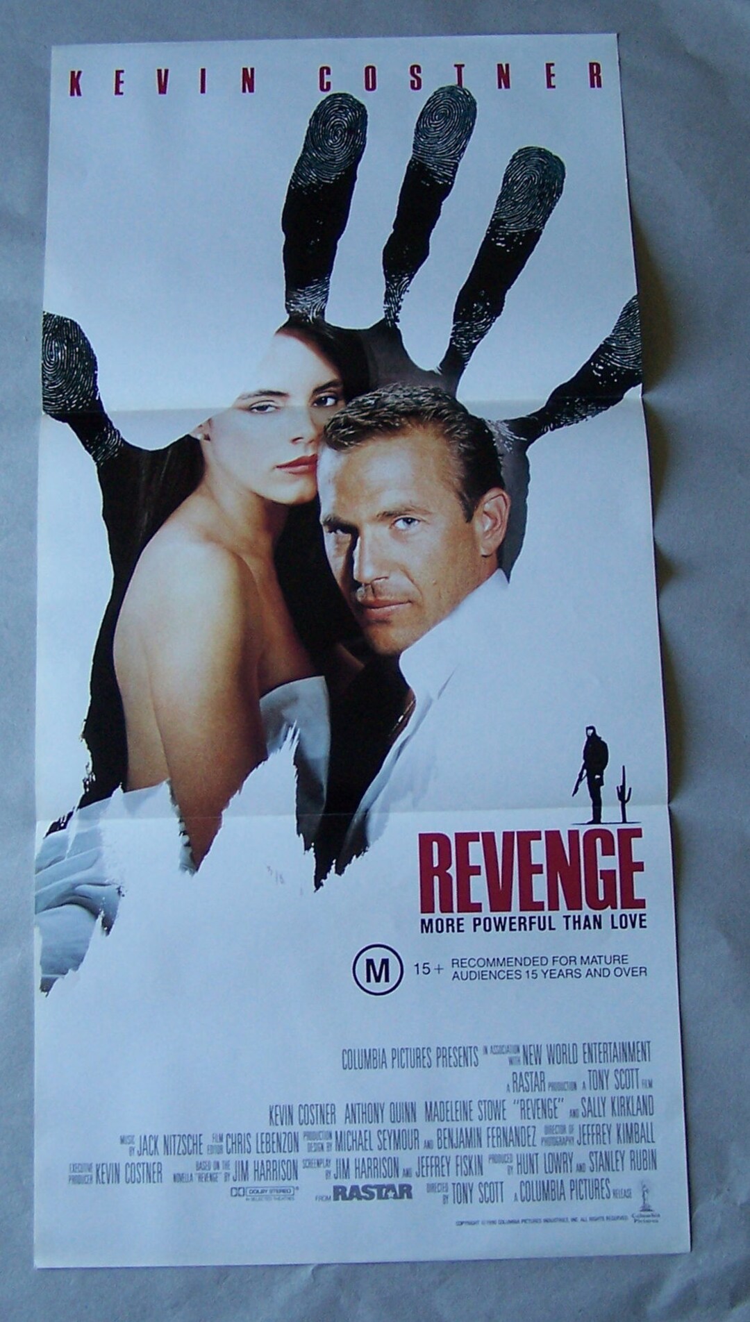 Revenge Original Daybill Movie Poster - Kevin Costner Madeleine Stowe ...