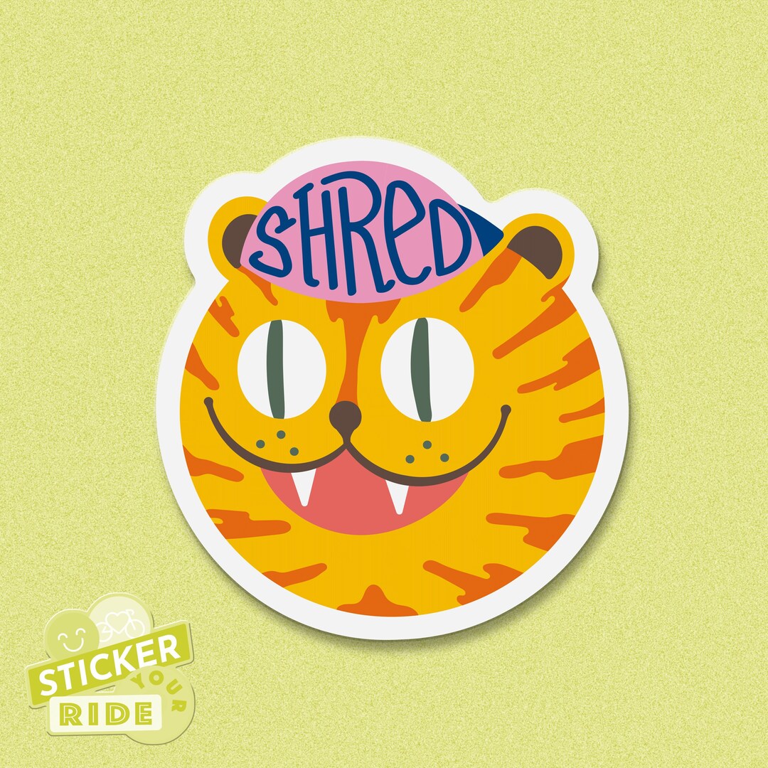 Alley Cat Bicycle Sticker, Fixie, Weatherproof - Etsy