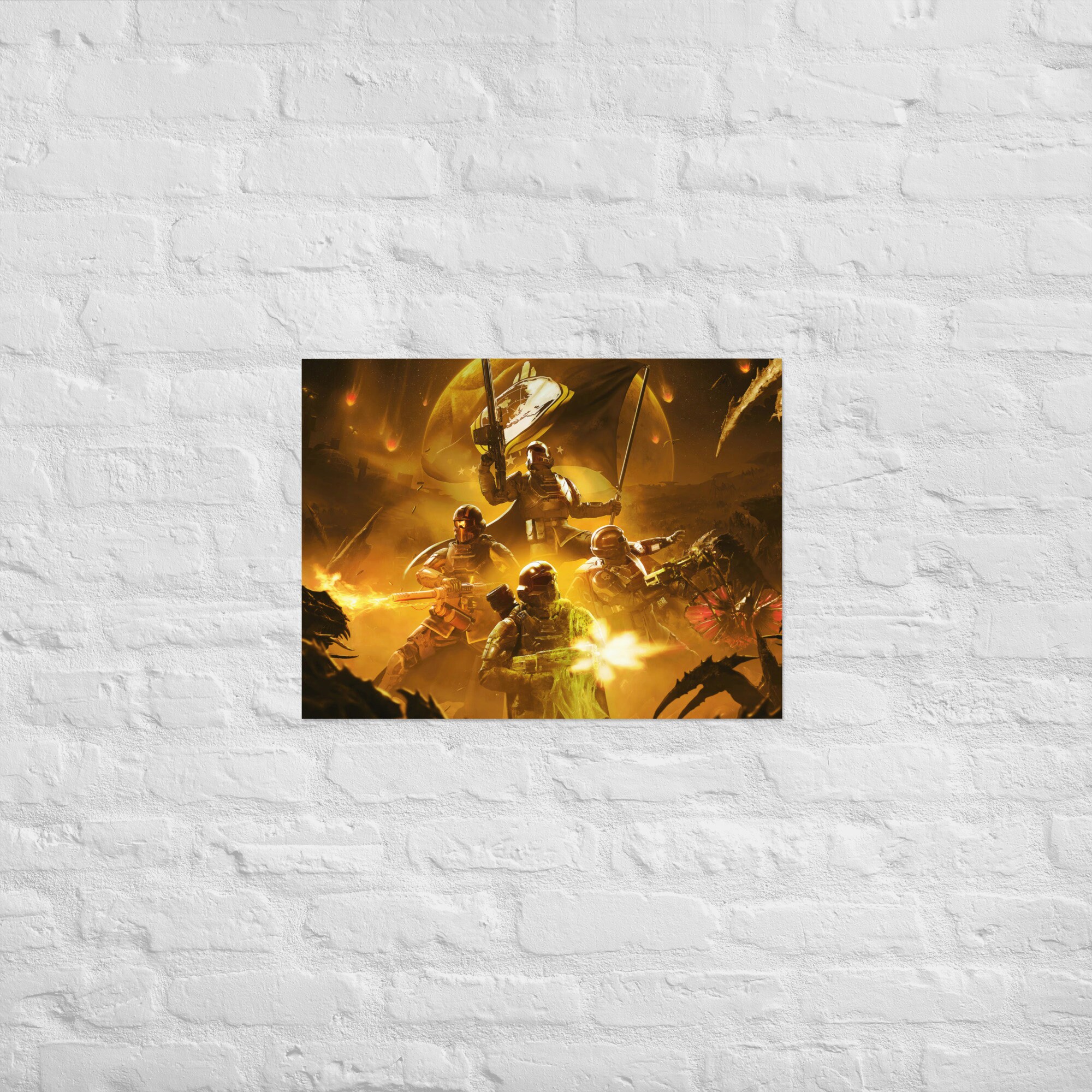 Buy Helldivers 2 Poster, Helldivers Art, Artwork, Wallpaper Online in India - Etsy