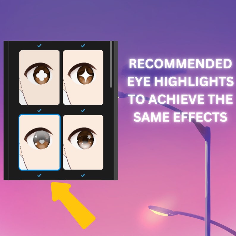 Anime Heart Eyes/ Irises (vroid Textures -handpainted) - Etsy