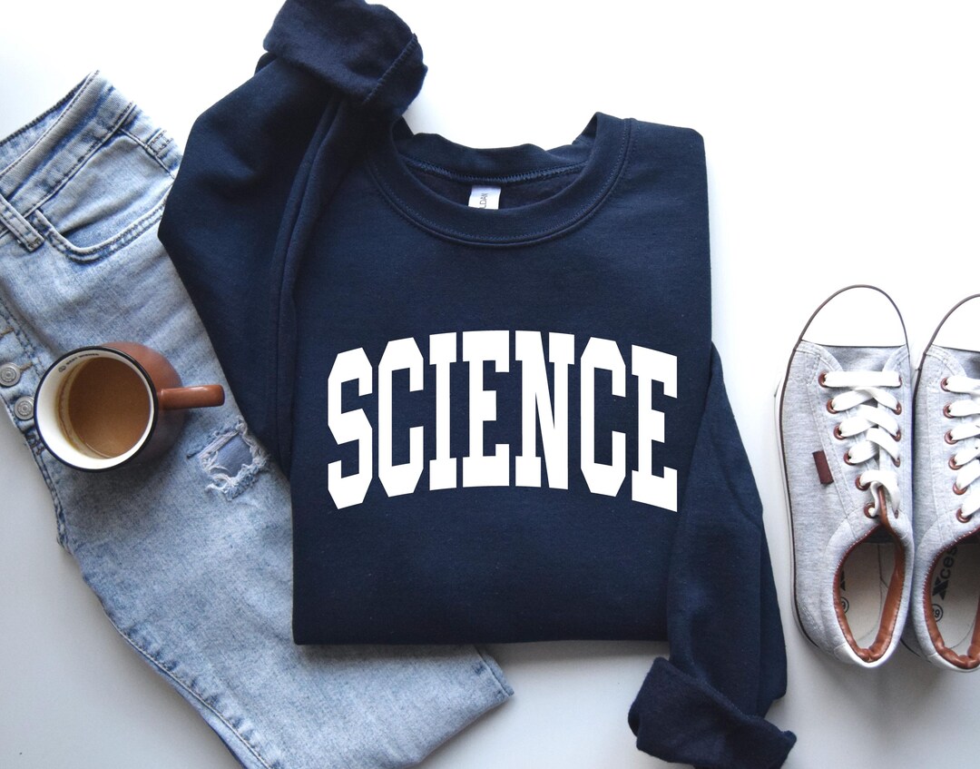 Science Collegiate Crewneck Sweatshirt: Unisex Cotton-blend - Etsy