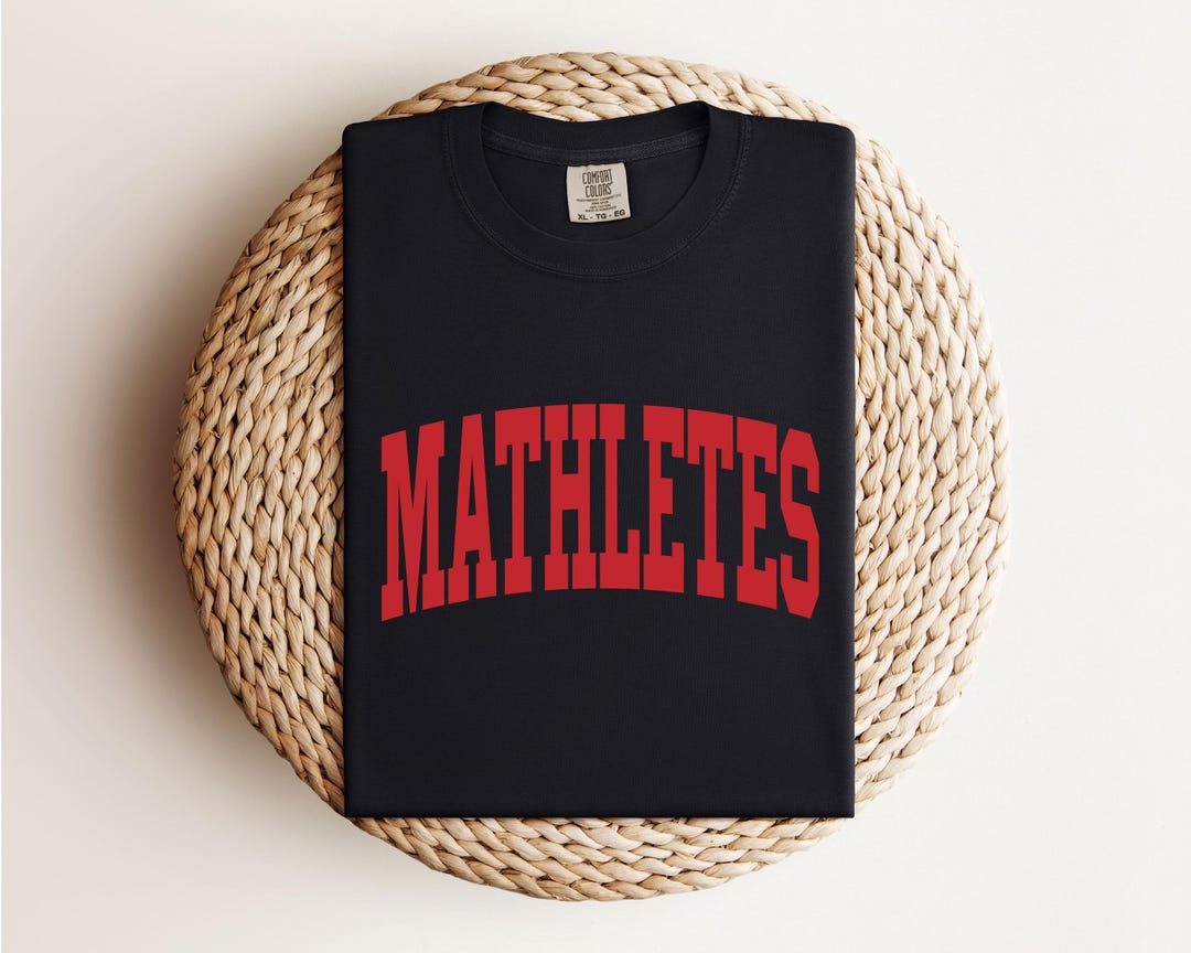 Mathletes Shirt, Funny Math Teacher Gift, Comfort Colors Tee - Etsy