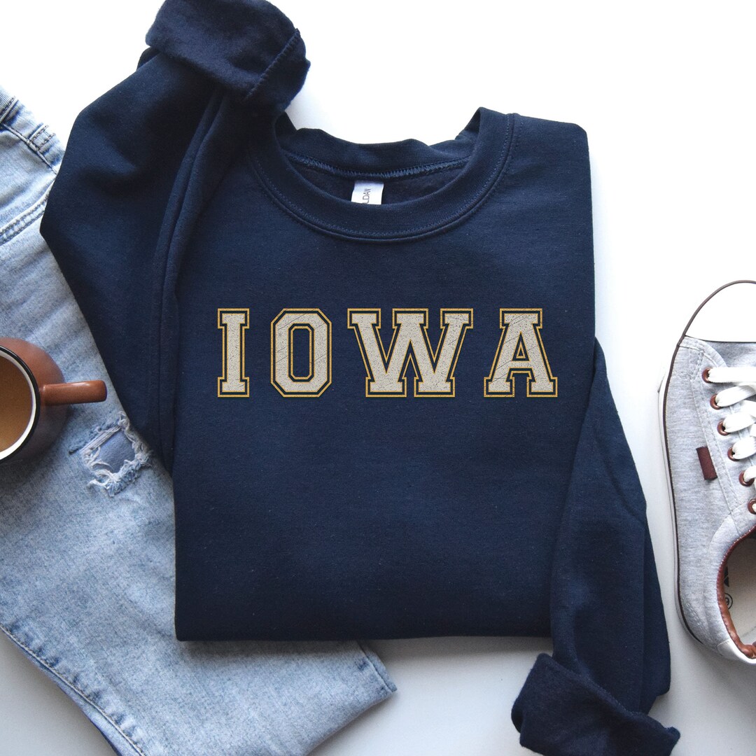 Iowa Sweatshirt, Iowa Hoodie, Iowa Shirt, Iowa Gift, Iowa Trip, Iowa ...