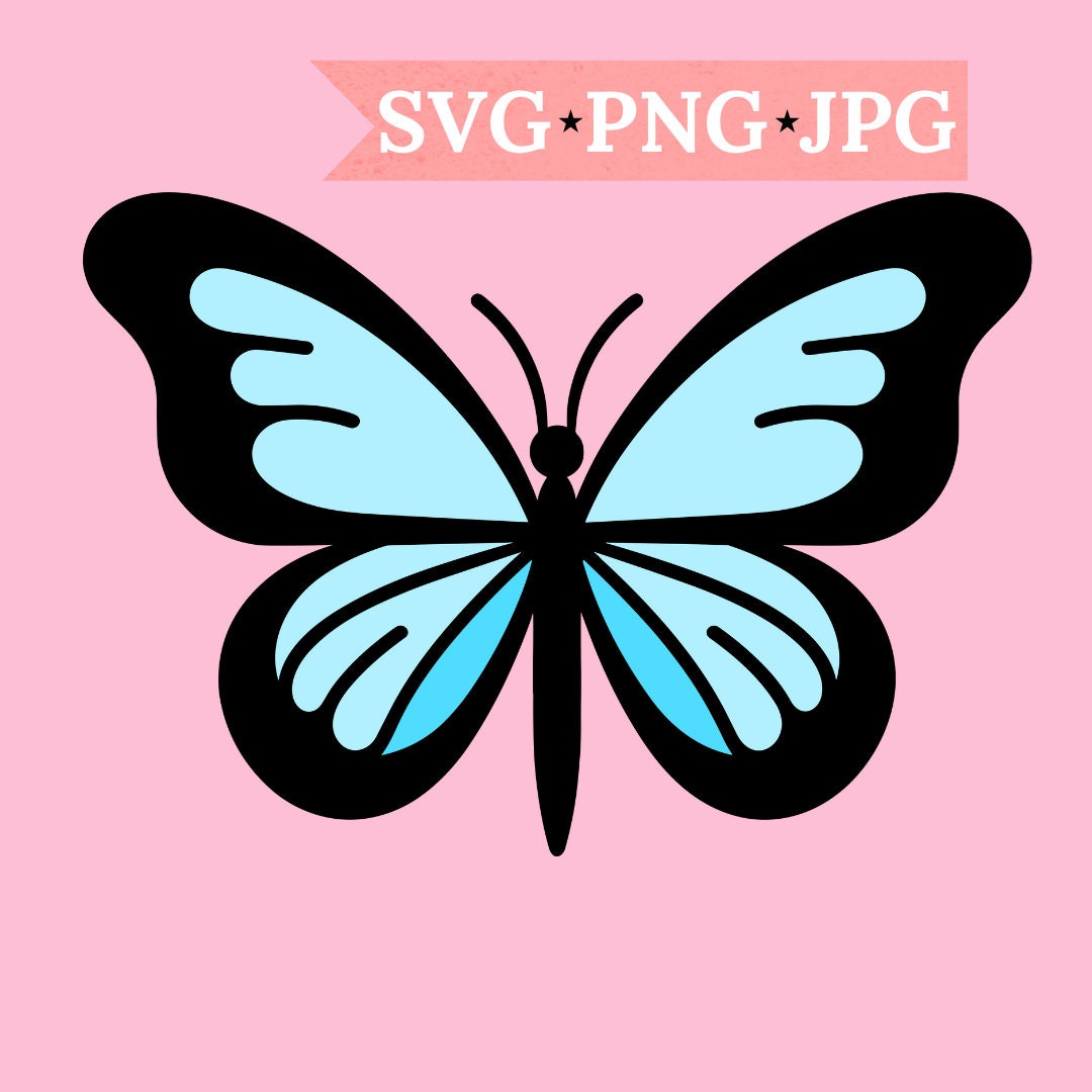 Butterfly Svg, Hand Drawn Svg,butterfly for Kids Svg,butterfly Lover ...