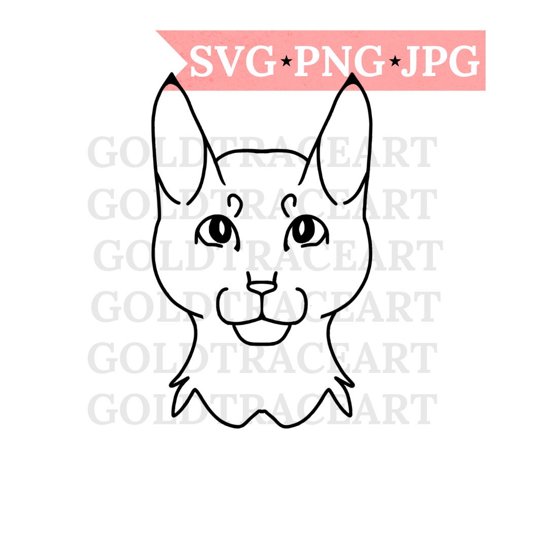 Cat Svg, Hand Drawn Svg,cat for Kids Svg,cat Lover Svg, Digital Clipart ...