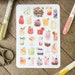 Baking Sticker Sheet, Recipe Book Stickers, Cooking Stickers ...