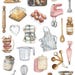 Baking Sticker Sheet, Recipe Book Stickers, Cooking Stickers ...
