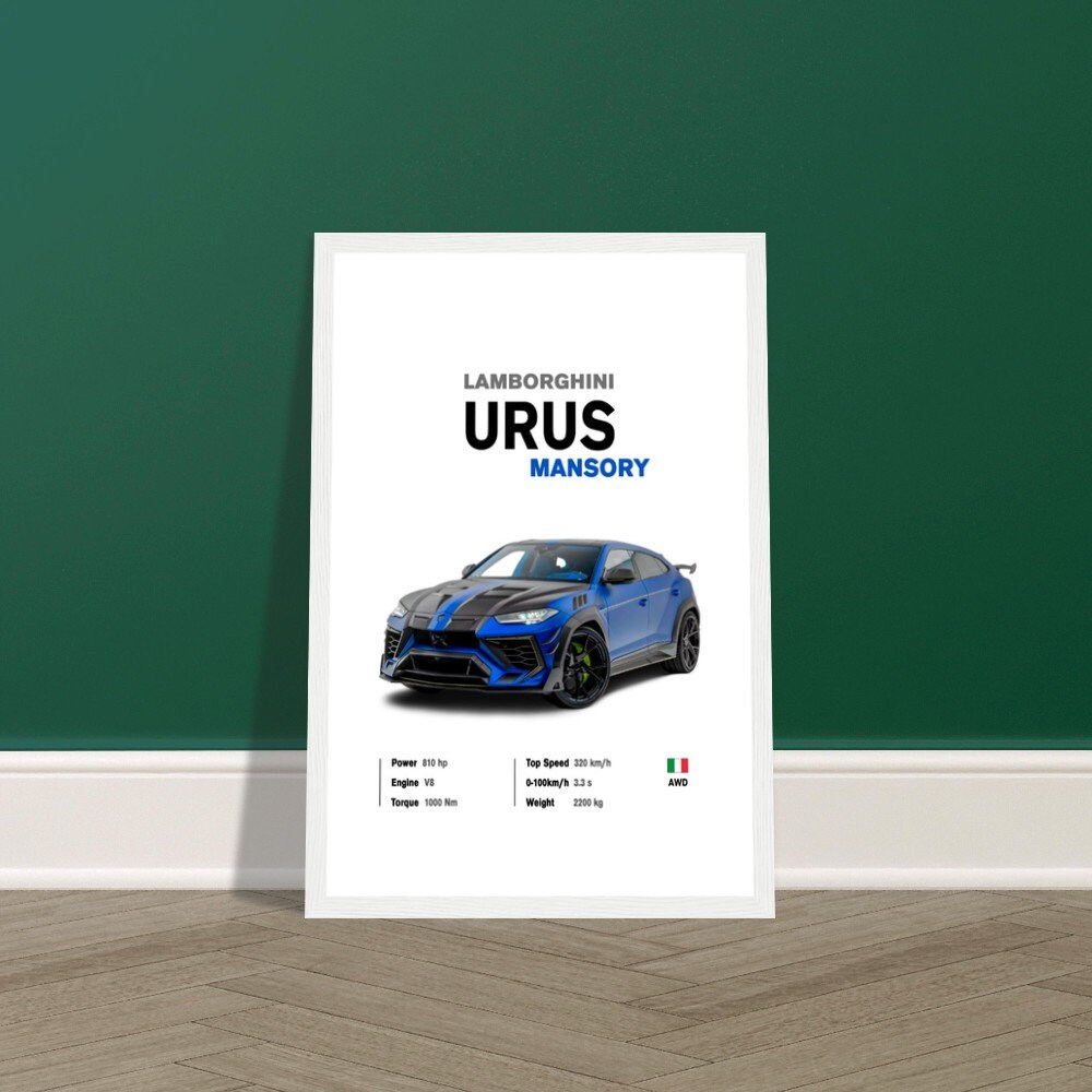 Lamborghini Urus Mansory Poster, Lamborghini, Mansory, Urus, SUV, Lambo ...