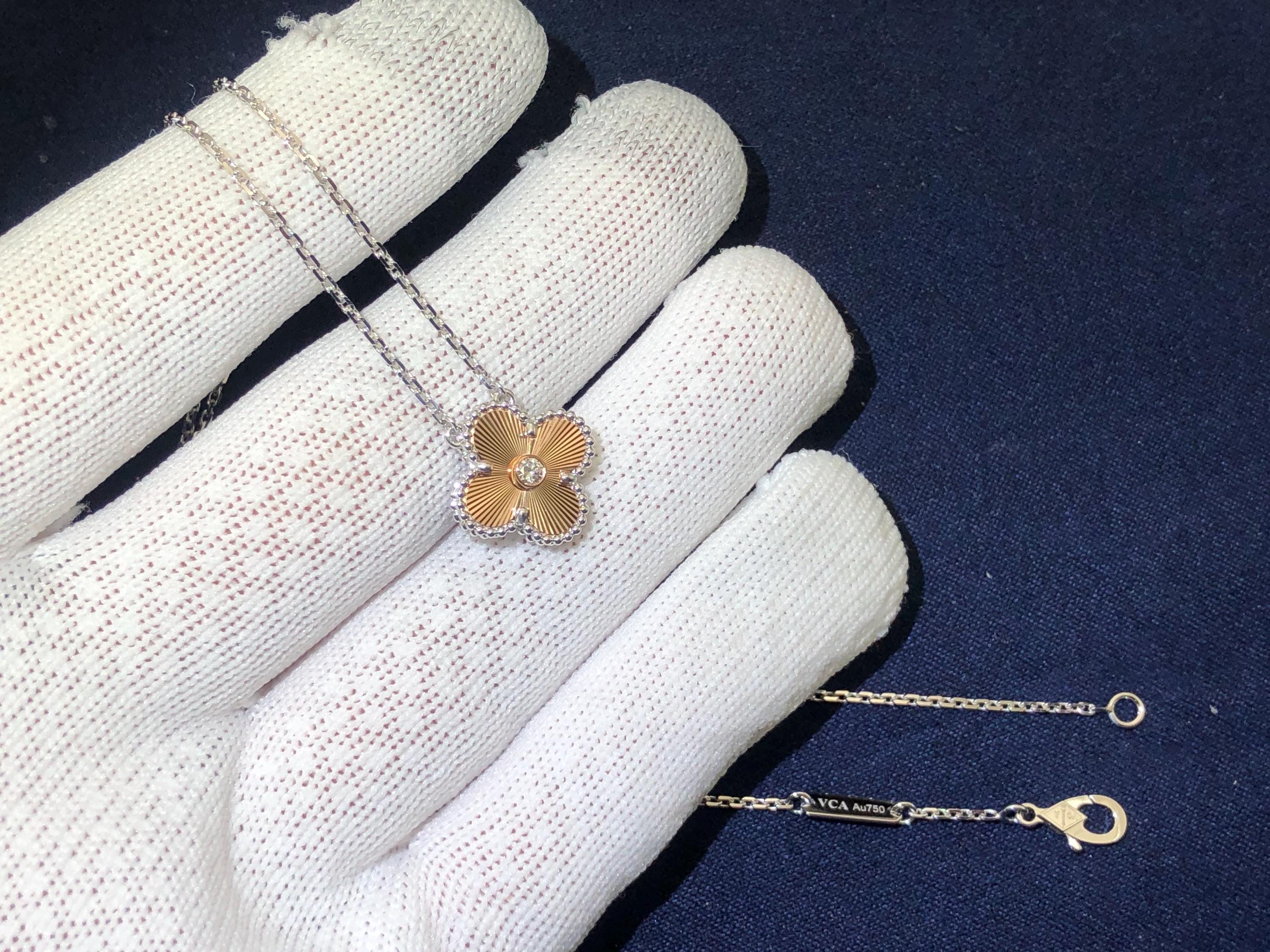 Van Cleef and Arpels Necklace Etsy Canada