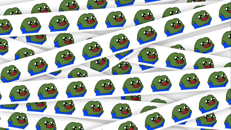 Animated Stream Transition Baby Pepe Tape Twitch Transition, OBS ...