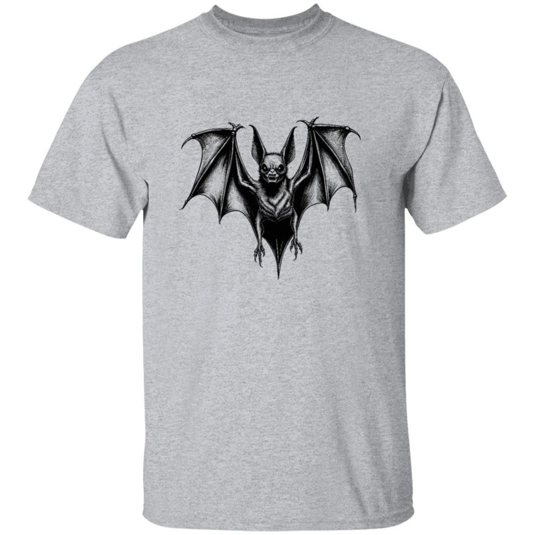 Gothic Bat Drawing Spooky Horror Goth Bats T-shirt 30 - Etsy