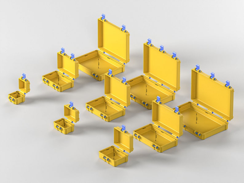 3D Printable Storage Box STL File: 9 Sizes (digital Download) - Etsy