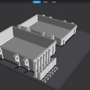 3D Printable Storage Box STL File: 9 Sizes (digital Download) - Etsy