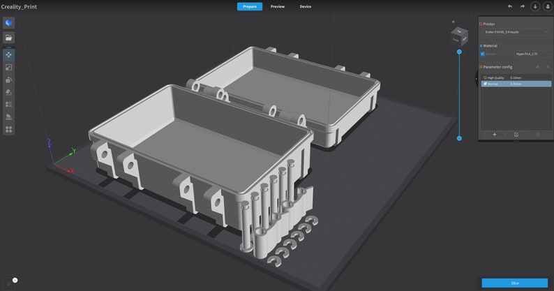 3D Printable Storage Box STL File: 9 Sizes (digital Download) - Etsy