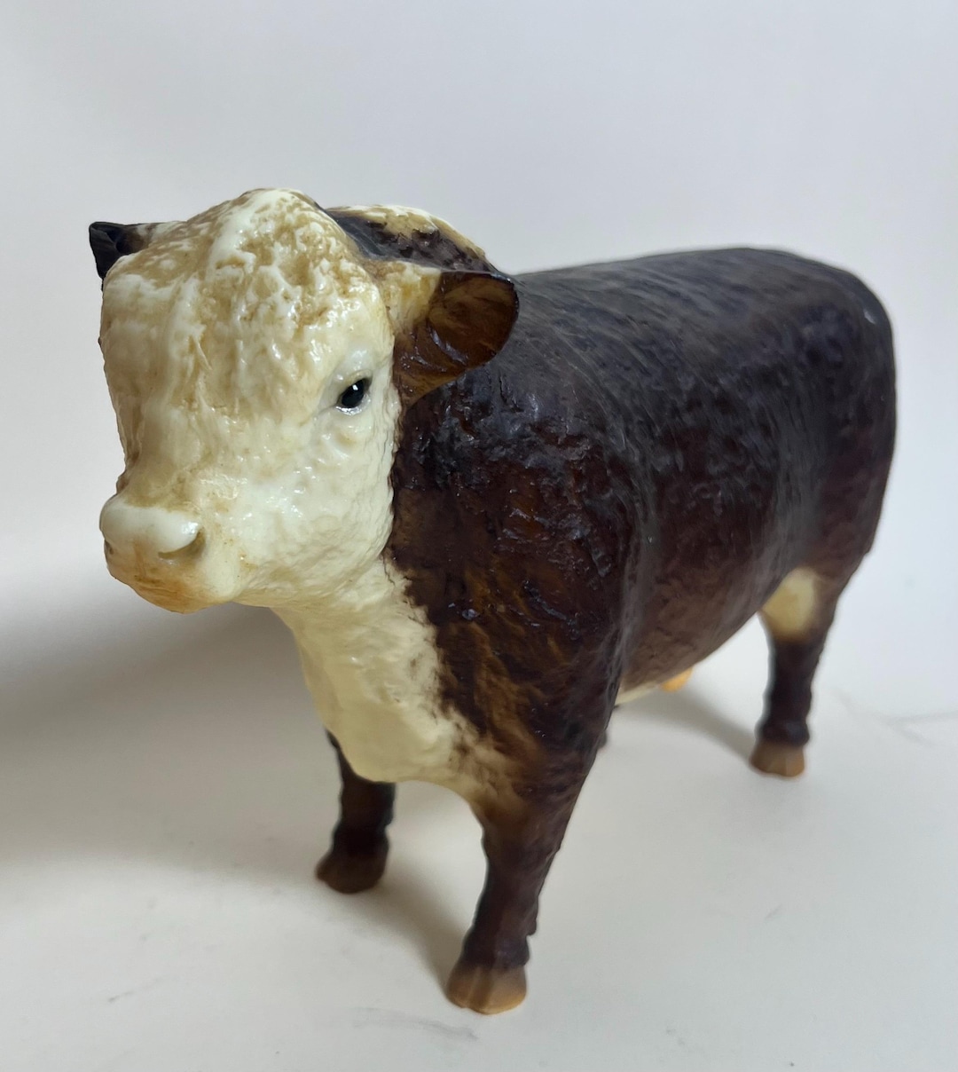 Vintage Breyer Polled Hereford Cattle Bull 7 - Etsy