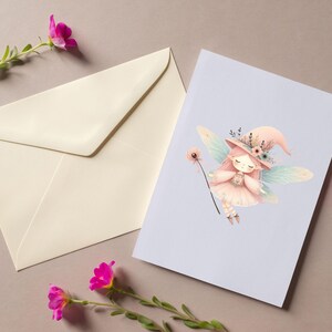 Cute Magical Fairy Pastel Watercolor Clipart, Pastel Magic Fairy PNG ...
