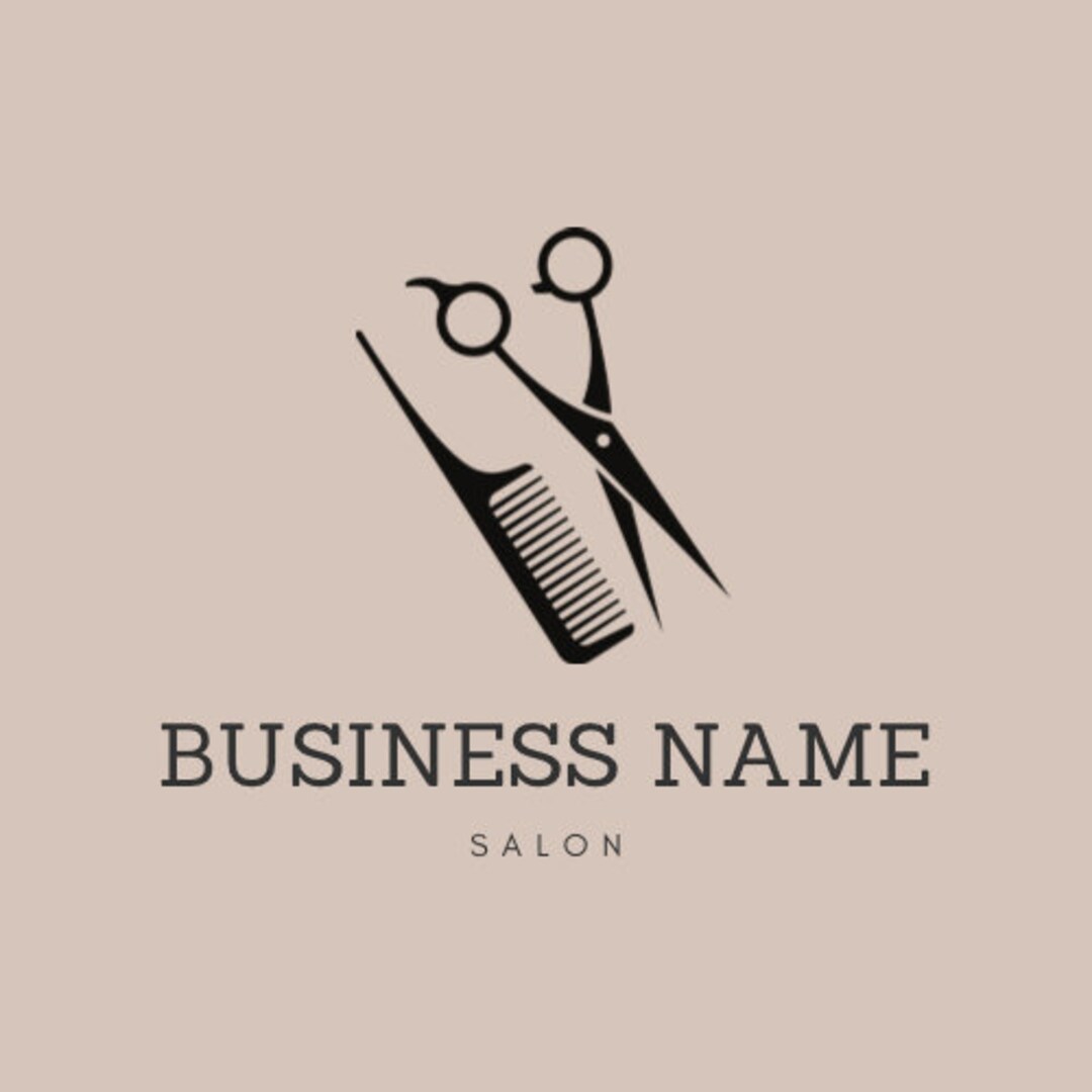 Business Logo, Hair Salon Logo, Simple Creative Logos, Salon Logo ...